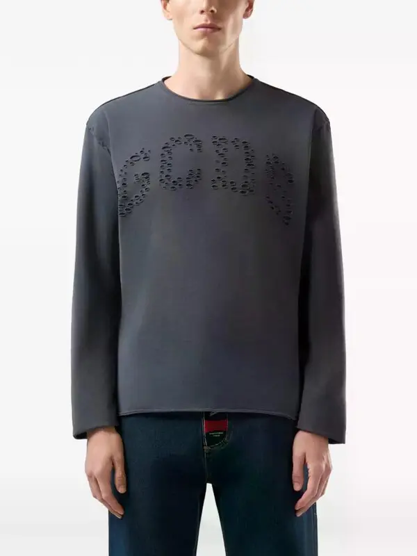 Gcds Laser-cut Logo T-shirt