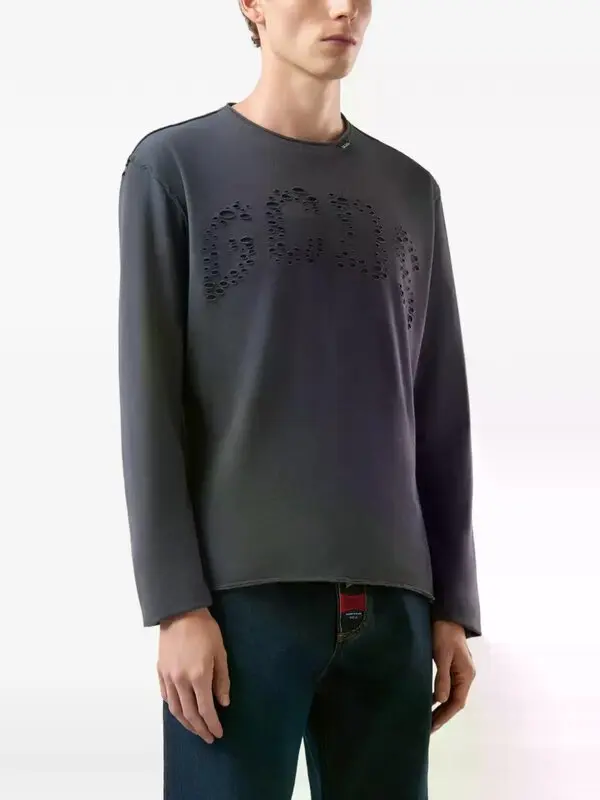 Gcds Laser-cut Logo T-shirt