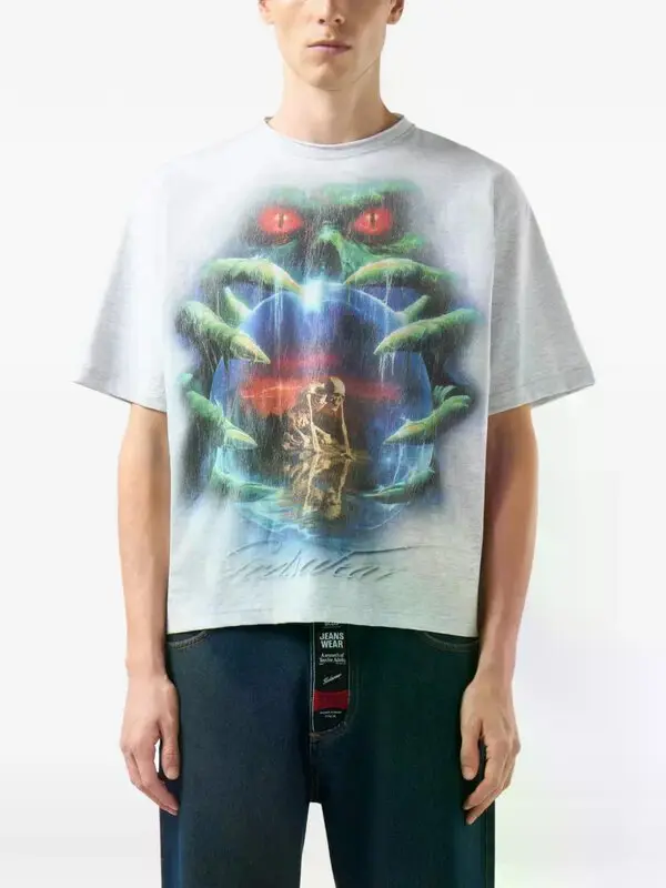 Gcds Graphic-print T-shirt