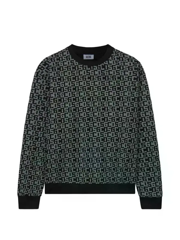 Gcds Monogram-print Sweatshirt