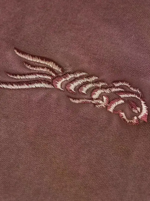 Scotch & Soda Embroidered Washed Hoodie