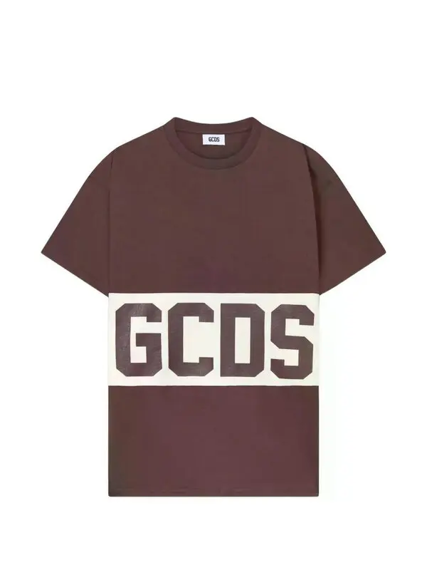 Gcds Logo-print Drop-shoulder T-shirt