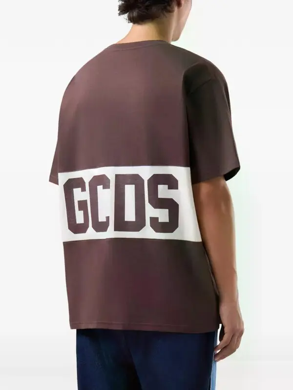 Gcds Logo-print Drop-shoulder T-shirt