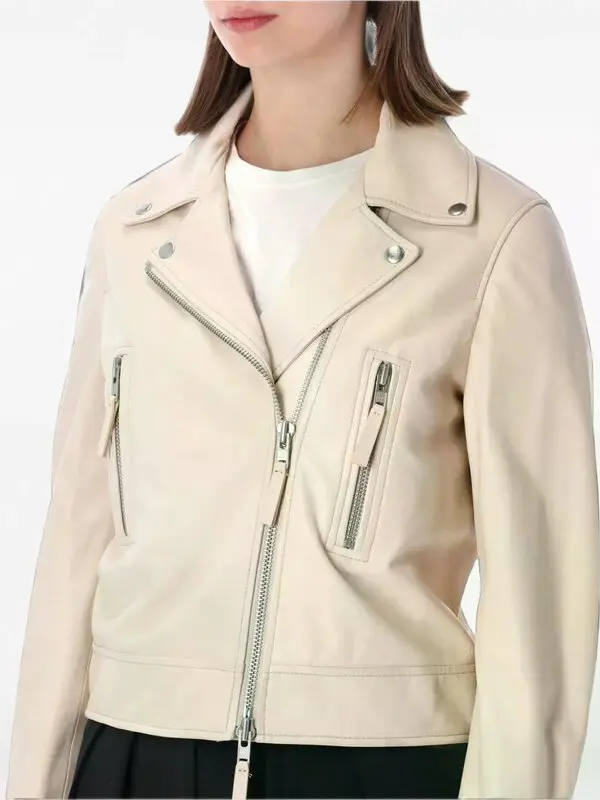 SWD BY S.W.O.R.D. Classic Biker Leather Jacket