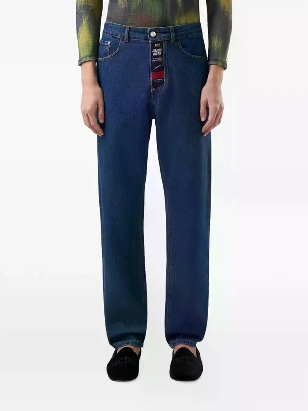 Gcds Five-pocket Straight-leg Jeans
