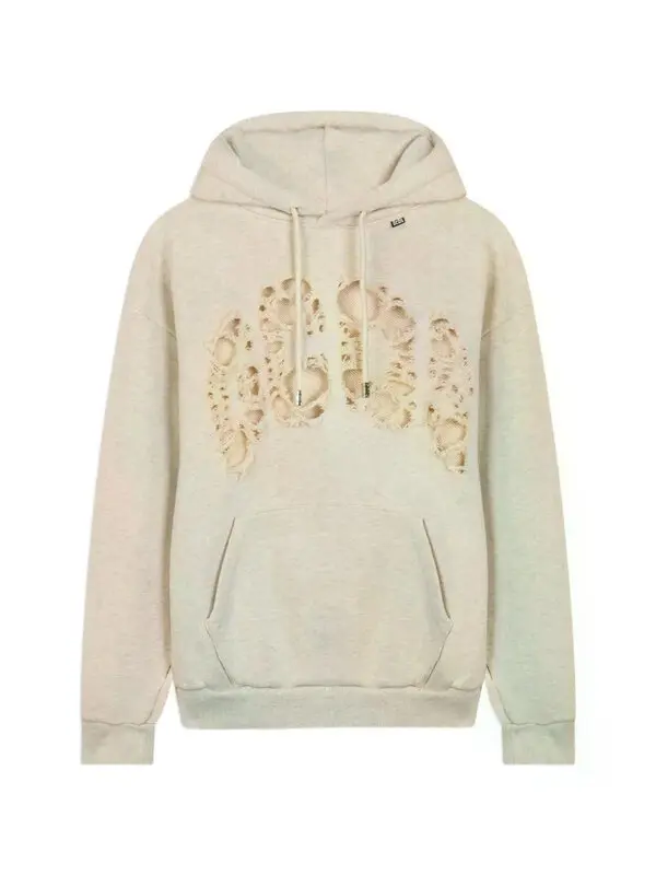 Gcds Laser-cut Logo Hoodie