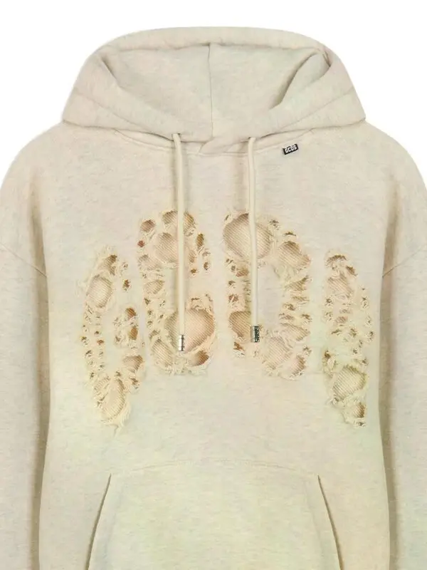 Gcds Laser-cut Logo Hoodie