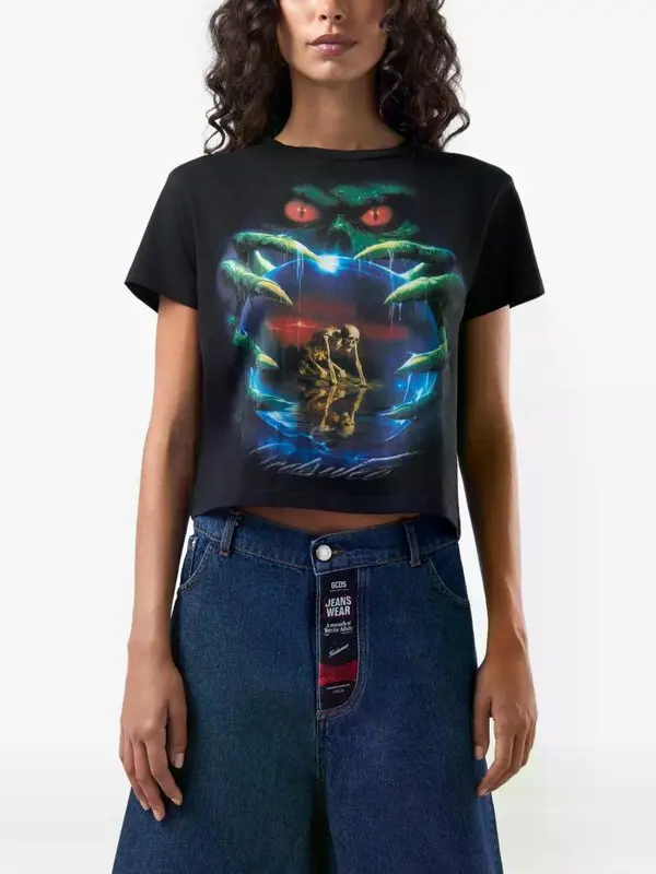 Gcds Gothic Graphic-print T-shirt