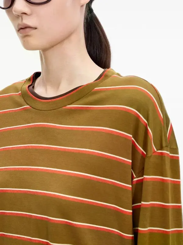 JNBY Striped Long-sleeve T-shirt