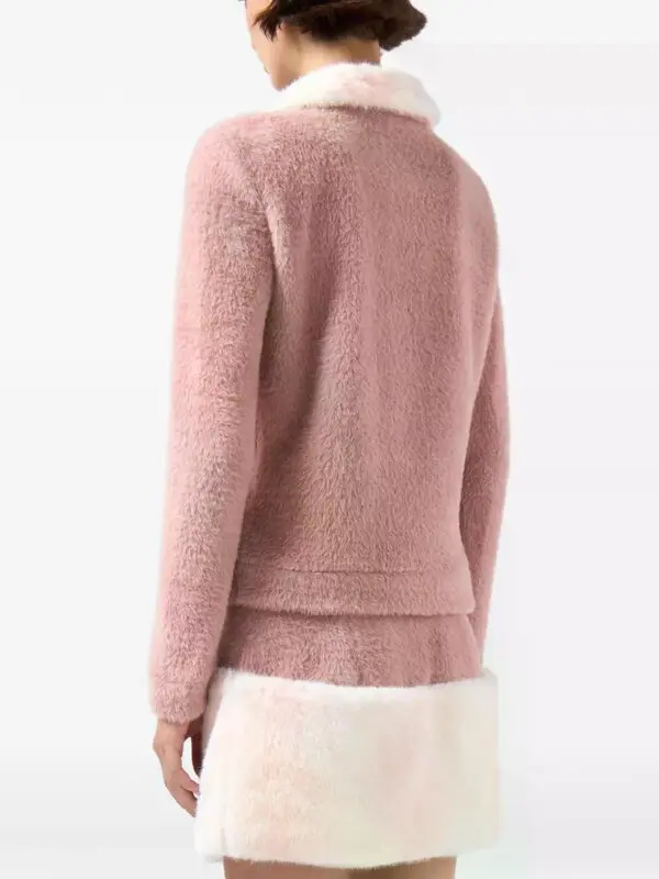 Gcds Faux-fur Polo Shirt