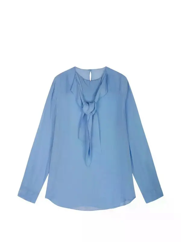 JNBY Tie-neck Long-sleeve Blouse