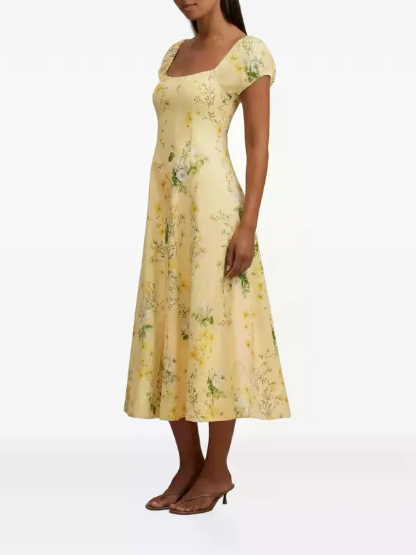 EVER NEW Sadie Cap Floral-print Dress