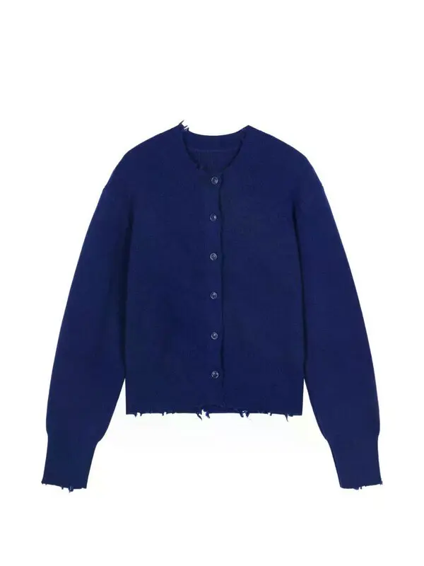 JNBY Distressed-effect Cropped Cardigan