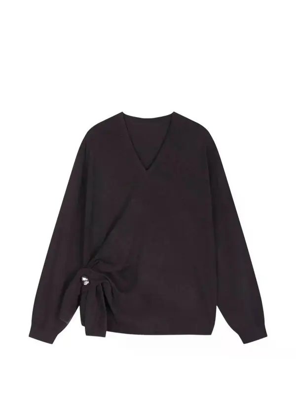 JNBY O-shape Wrap-style Sweater