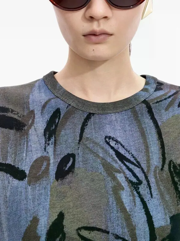 JNBY Rose-print T-shirt