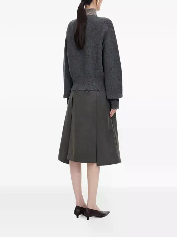 JNBY Distressed Cropped Cardigan