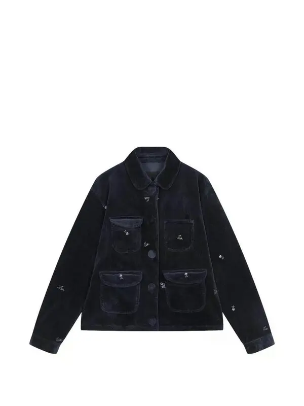 JNBY Floral-print Corduroy Jacket