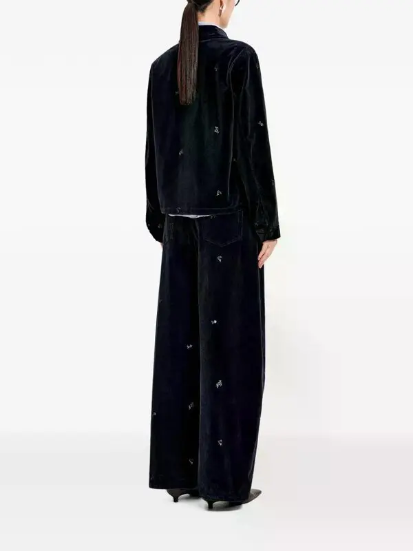 JNBY Floral-print Corduroy Jacket