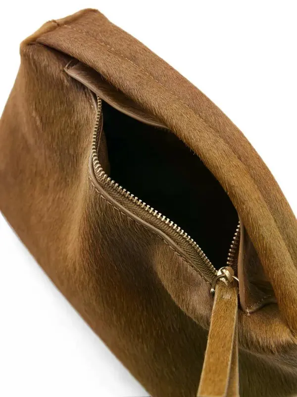 JNBY Pony Leather Clutch Bag