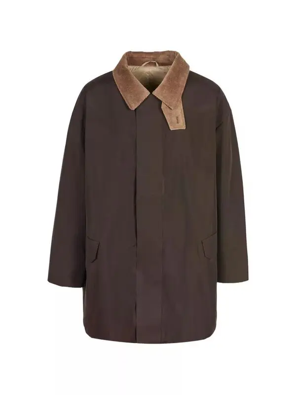 CROQUIS Corduroy-collar Coat