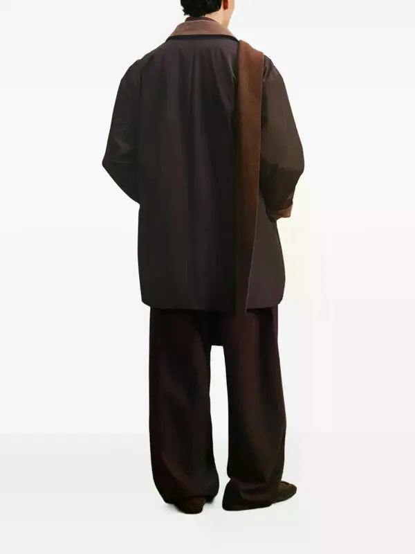 CROQUIS Corduroy-collar Coat