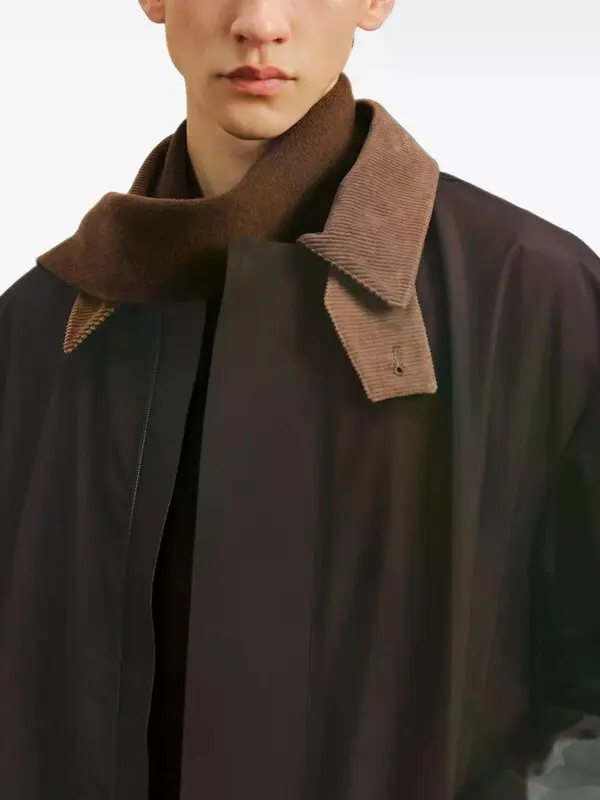 CROQUIS Corduroy-collar Coat