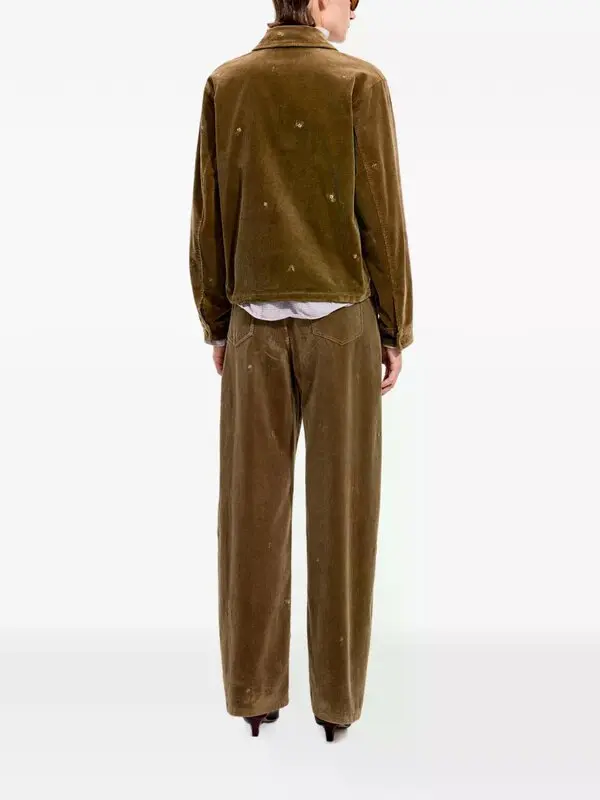JNBY Floral-print Corduroy Jacket