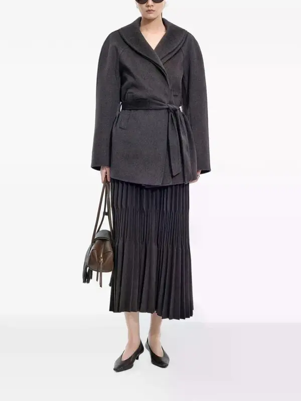 JNBY Belted Shawl-collar Coat