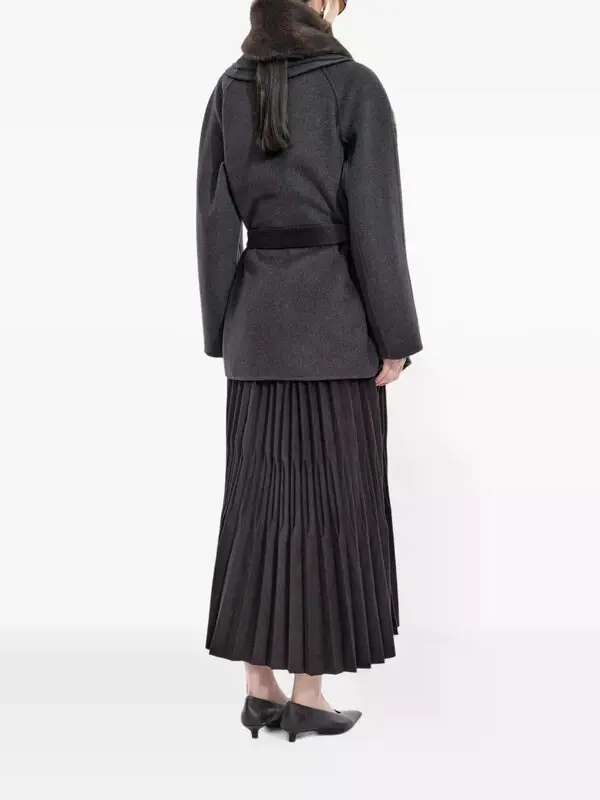 JNBY Belted Shawl-collar Coat