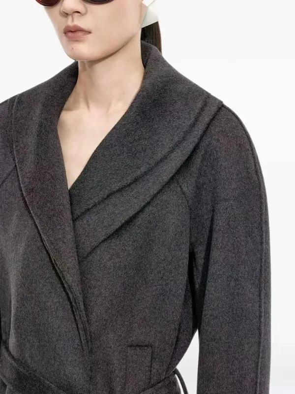 JNBY Belted Shawl-collar Coat