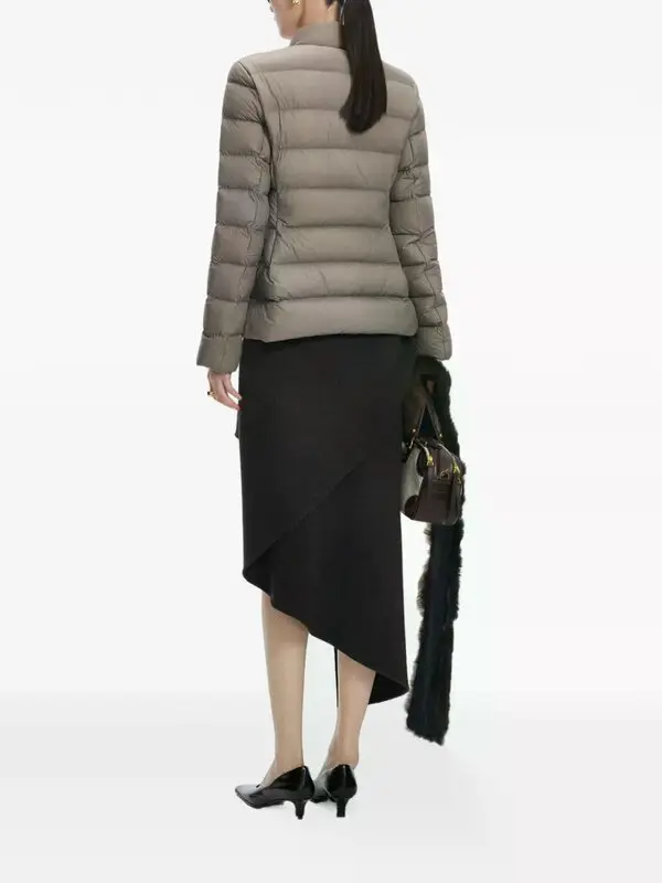 JNBY Long Asymmetric Double-faced Skirt