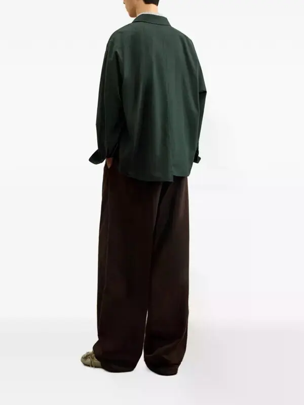 CROQUIS Relaxed-fit Asymmetric-hem Shirt