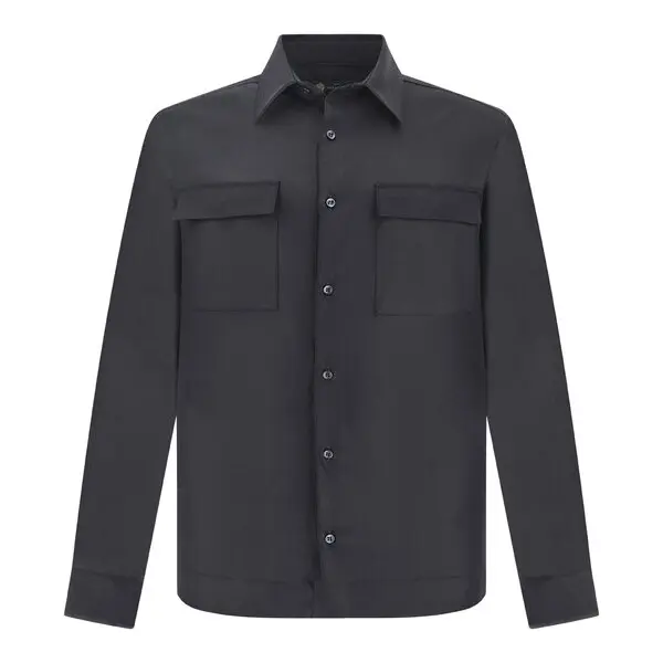 Paul & Shark Wool Overshirt - Blue