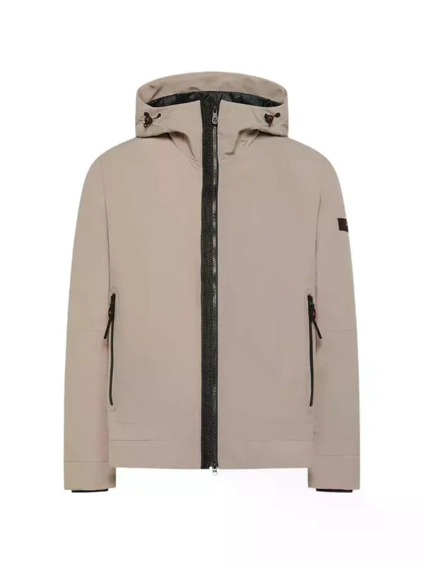 Peuterey Hooded Logo-patch Jacket