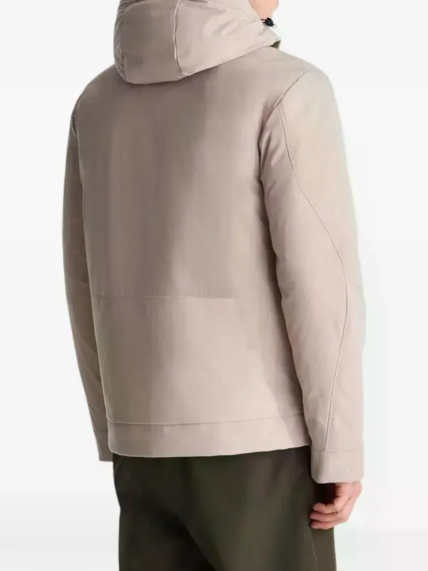 Peuterey Hooded Logo-patch Jacket