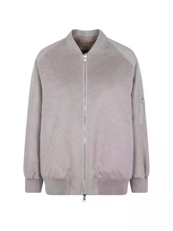 VALENTINI 1972 Reversible Faux-fur Bomber Jacket