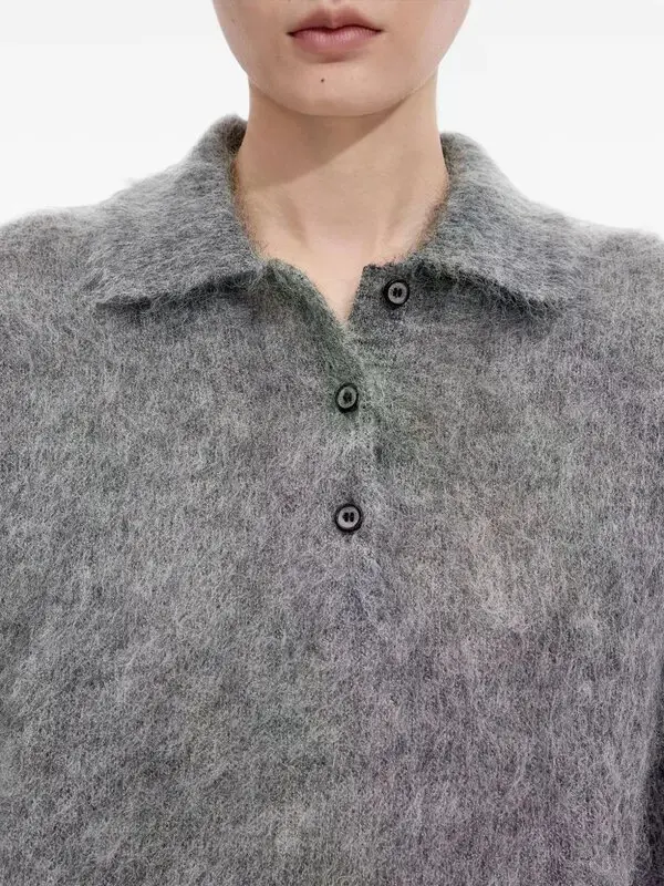 JNBY Collared Sweater - Grey