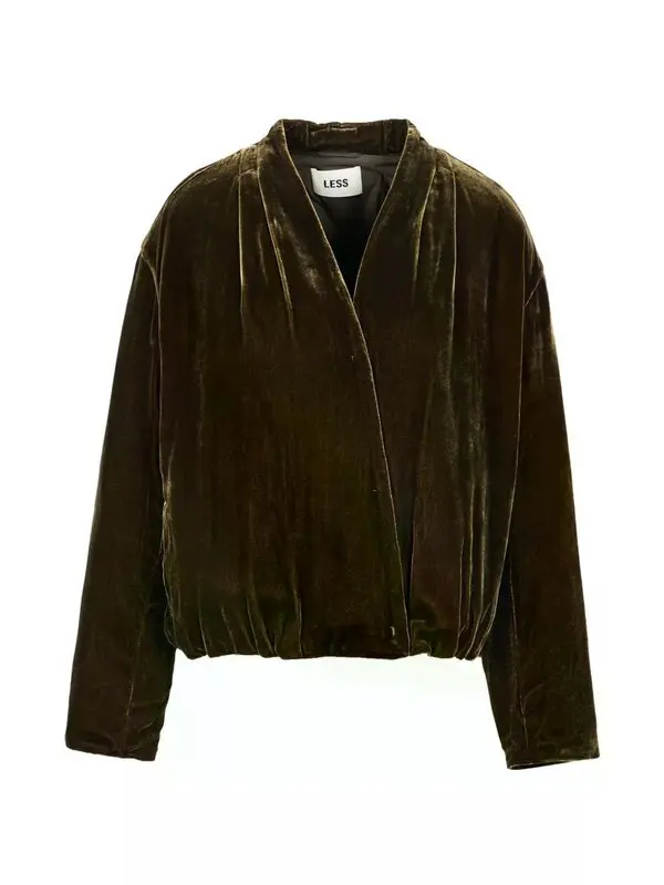 LESS Velvet Puffer Jacket
