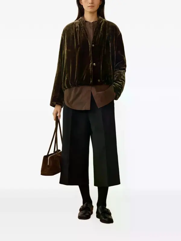 LESS Velvet Puffer Jacket