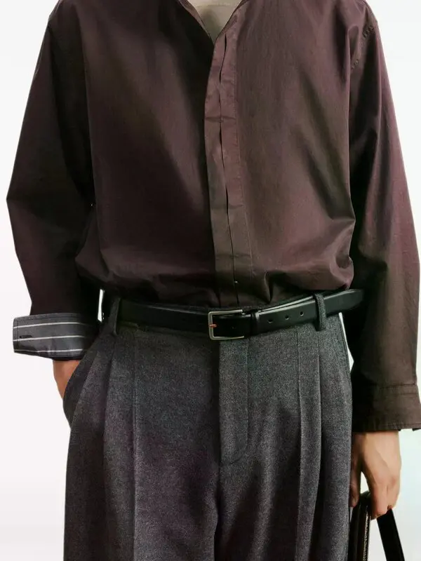 CROQUIS Pleat-detail Trousers