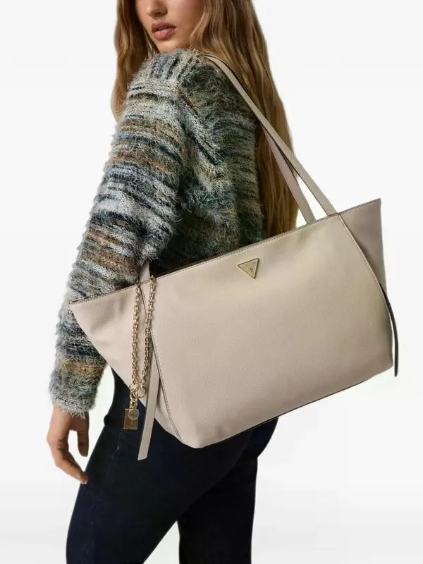 Guess Devon Logo-plaque Tote Bag