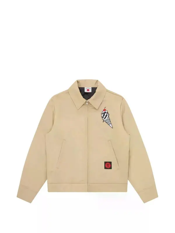 ICECREAM Cone Zip-up Shirt Jacket - Neutrals