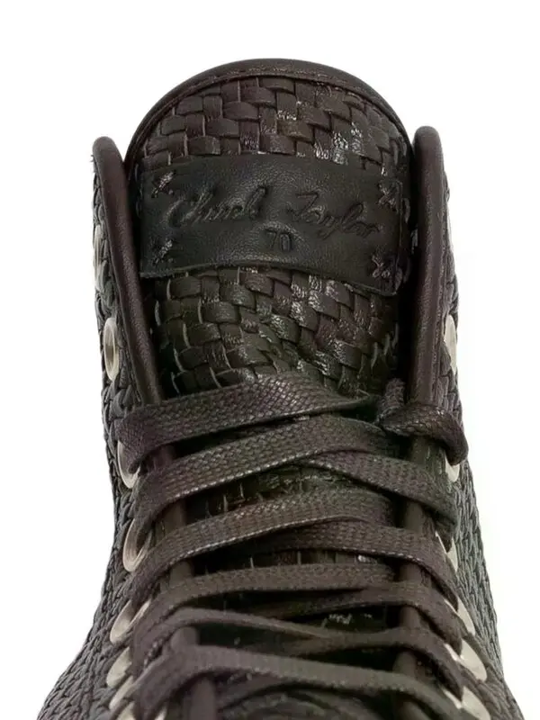 CONVERSE Chuck 70 Woven-leather Sneakers