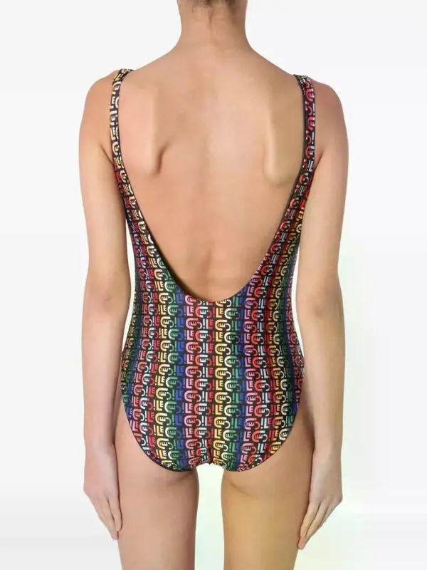 Être Cécile Logo-print Swimsuit