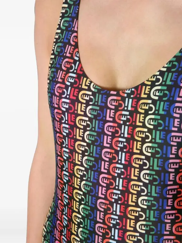 Être Cécile Logo-print Swimsuit