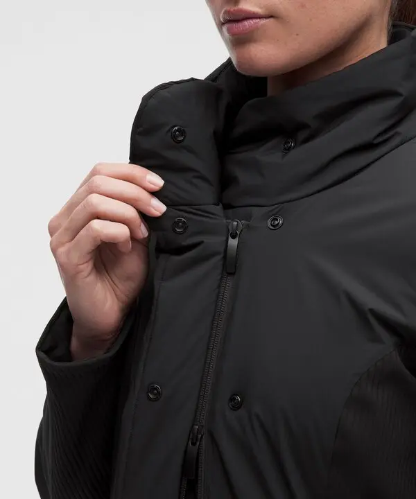 Lululemon Sleek City Long Jacket - Black