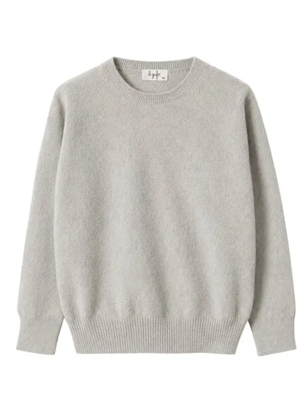 IL GUFO Round Neck Sweater - Gray