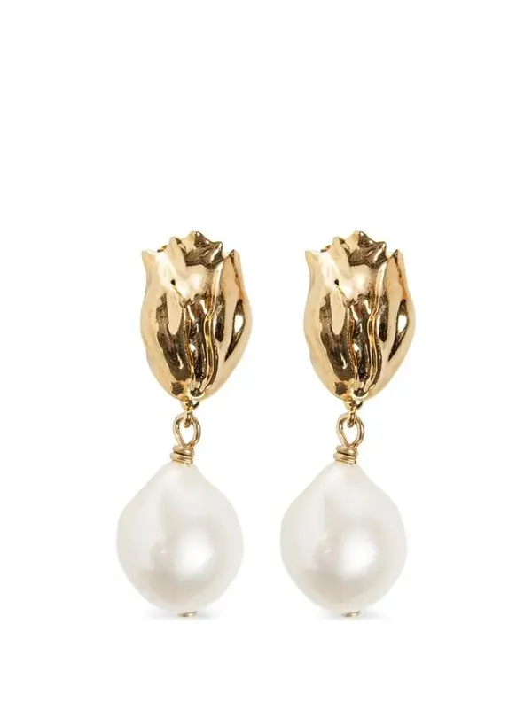 Chloé Earrings Pendant - Metallic