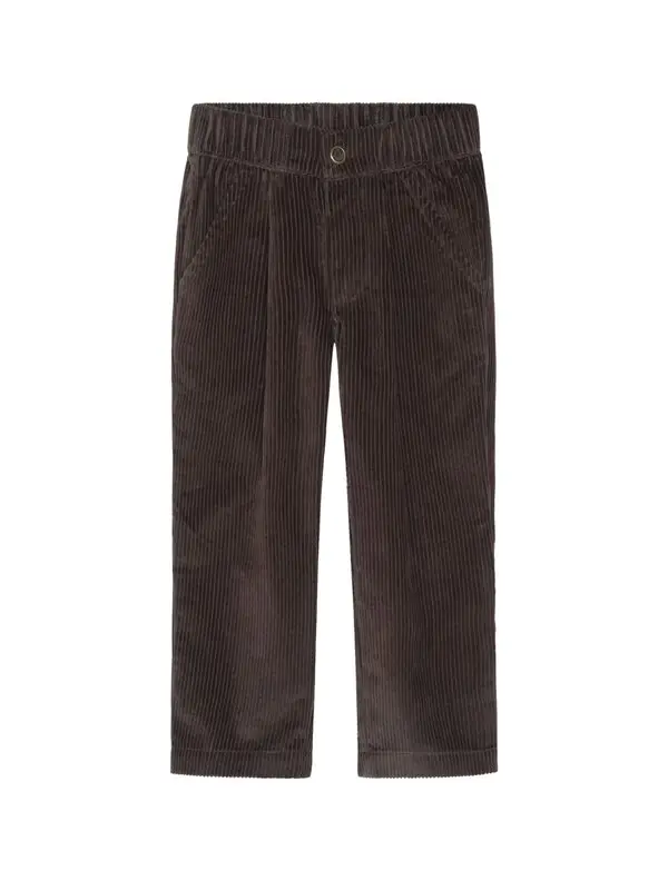 SERENDIPITY ORGANICS Pleated Trousers "pleat