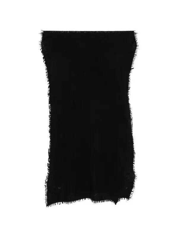 MIRROR IN THE SKY Scarf Lightweight Open-knitted Plain